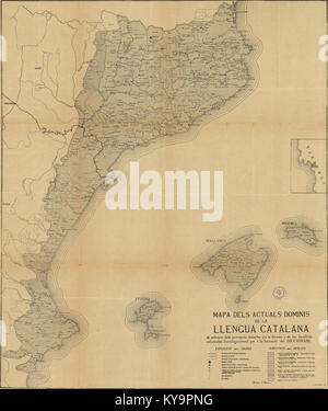 Map of Valencia Stock Photo - Alamy