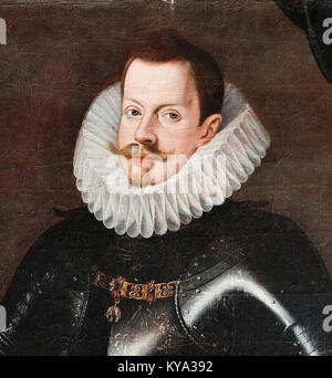 Philip III of Spain, who ruled from 1598 to 1621, is portrayed in his ...