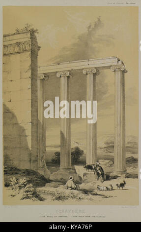 Roman Ruins taken from the ancient city of Leptis Magna in 1816 and ...