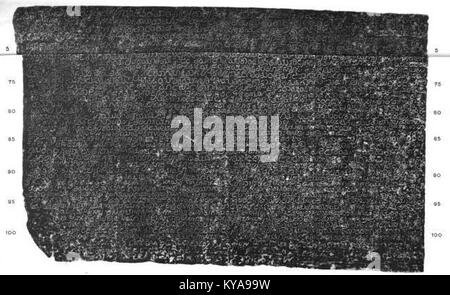 Old Kannada inscription (1200 AD) of King Kamadeva of the Kadamba ...