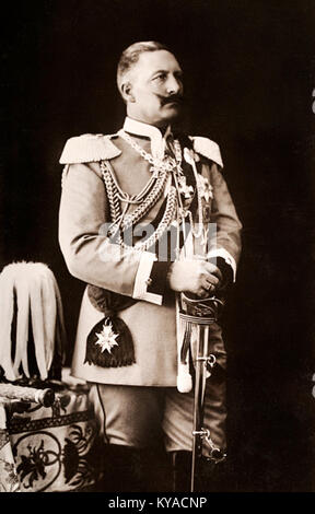 Kaiser Wilhelm II, German Emperor, WW1 Stock Photo - Alamy