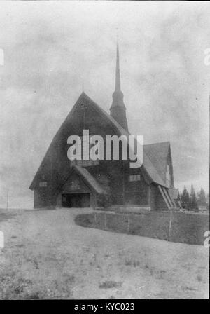 Norsjö Church, located in Sweden, is known for its architectural design ...