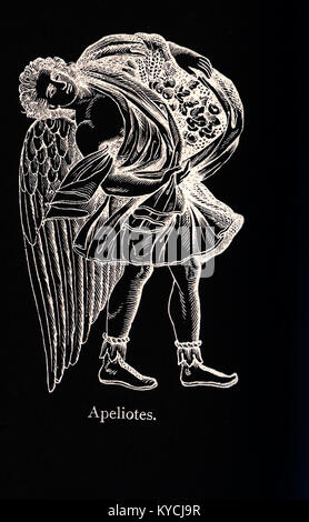 The figure pictured here, according to Greek mythology, is Zephyrus was ...