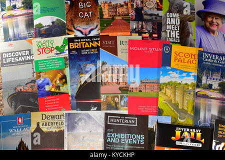Scottish tourist information leaflets Stock Photo: 171767847 - Alamy
