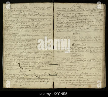Death record book from the Pašvitinys Roman Catholic Parish dated 1793 ...