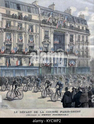 Paris Brest Paris 1891 2 Stock Photo - Alamy