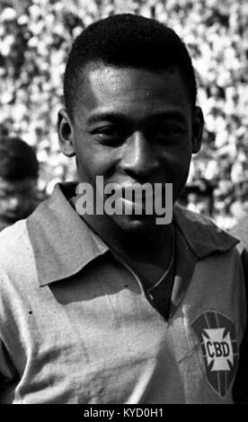 Pele (Brazilian legendary soccer player) at the ceremony of the ...