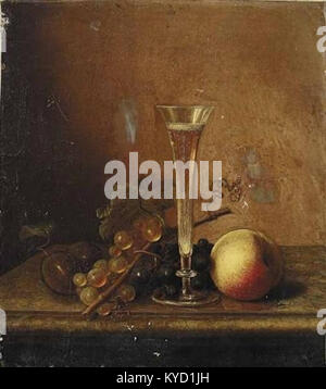 Peter Joseph Wilms’ still life, 'Stilleben mit einem Römer,' features a ...