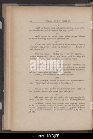 A work by Blaise Pascal, focusing on his thoughts and contributions ...