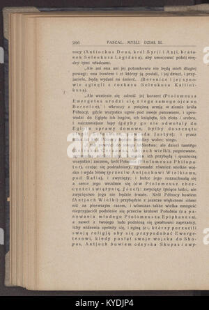 ‘Mysli’ by Blaise Pascal is a philosophical work where Pascal reflects ...