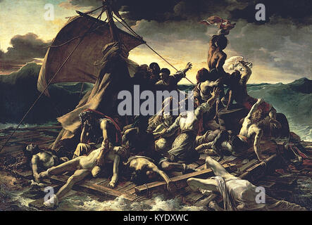 Géricault Le Radeau de la Méduse Stock Photo - Alamy
