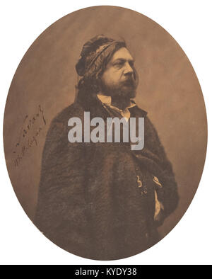 Théophile Gautier by Nadar c1856-1 MOMA Stock Photo - Alamy