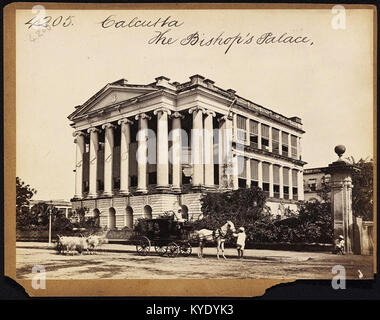 The Bishop's Palace, Calcutta by Francis Frith Stock Photo - Alamy