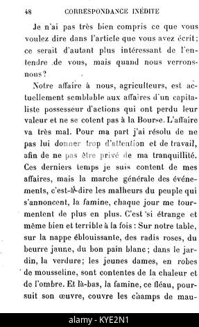 Letter written by Russian author Leo Tolstoy providing insight into his ...