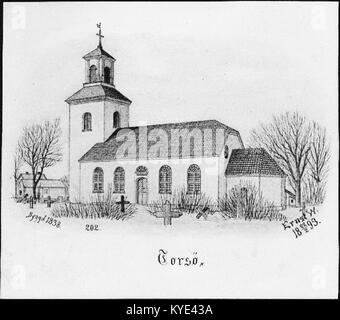 Tors Church, located in Sweden, is a historical religious building ...