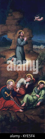 Triptych with Scenes from Christ's Passion circa 1500. 871 Master of the Aachen Altarpiece ...