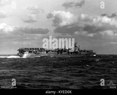 USS Langley (CVL-27) underway in the Pacific Stock Photo - Alamy