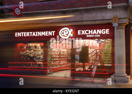 Entertainment Cex exchange store on Wood Green High Road, London ...