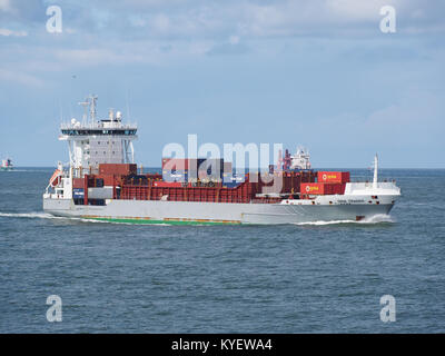 Photograph of the Dina Trader, a ship with IMO number 9354442, docked ...