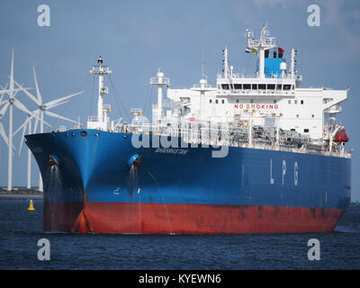 The Shahrastani, a cargo ship with IMO number 9726085, is seen docked ...