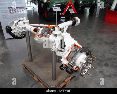 A photo of the Portalachse MB-track, showcasing a piece of industrial ...