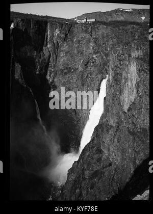The Vøringsfossen Waterfall in Vestland, Norway, Scandinavia, Europe ...