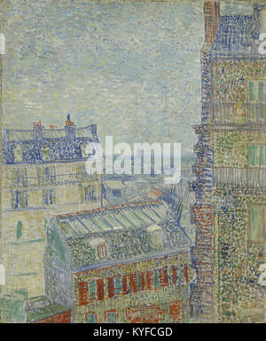Vincent van Gogh - View from the window of Vincent's studio in winter I ...