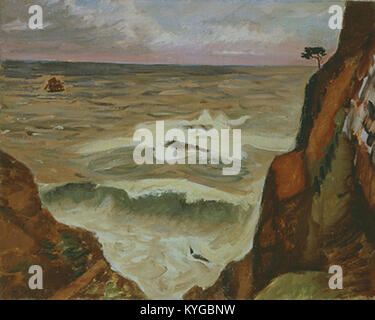 'Raging Billows at Daio Misaki Promontory' by Fujishima Takeji ...