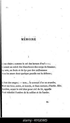 A work of poetry by Arthur Rimbaud, focusing on the French poet’s ...