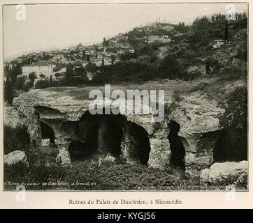 Photograph by Hermann Barth taken in 1913 showing the Tombs of the ...