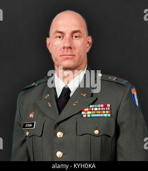 Army Chief Warrant Officer 2 Mark C. Head, right, leads off the Stock ...
