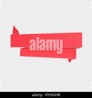 label ribbon empty Stock Vector Image & Art - Alamy