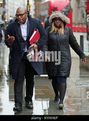 Lanre Haastrup, the father of Isaiah Haastrup, arriving at the Royal ...