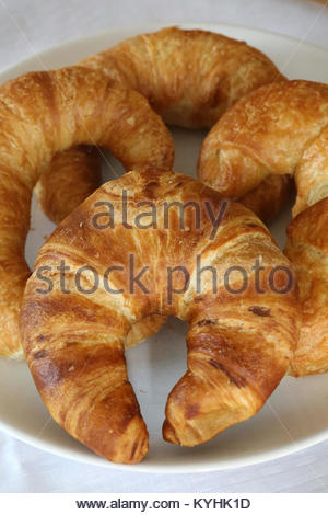 A Bamberger Hornerl (Bamberg Horn), a type of croissant, traditionally ...