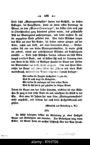 The 1852 publication 'Sagen, Sitten, Gebräuche' by Meier explores ...