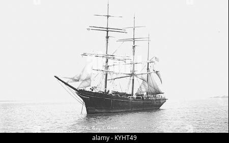Sailing ship, GUY C GOSS, near Nushagak, ca 1912 Stock Photo - Alamy