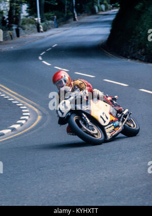 1983 Isle of Man TT Classic Parade, lap of honour by vintage and ...