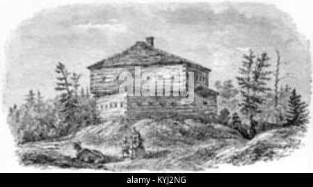 The Sherbourne Blockhouse in Toronto is a historical military structure ...