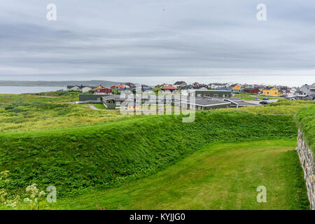 Old cannon at Vardohus fortress Vardo Norway Stock Photo - Alamy