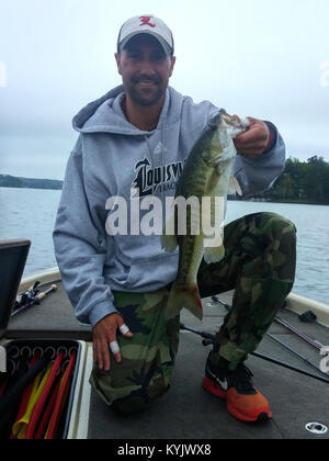 US military fishermn with fish caught Stock Photo - Alamy