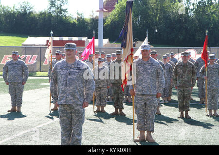 The 149th Maneuver Enhancement Brigade (MEB) conducted a change of ...