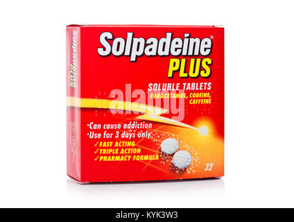 Pack of Co Codamol pain relief tablets Stock Photo - Alamy