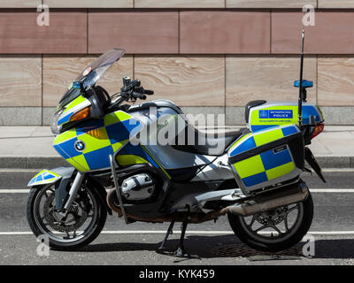 British Police Motorcycle, London, England, UK Stock Photo - Alamy