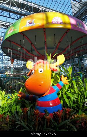 The Backyardigans ride at the Mall of America in Bloomington, Minnesota ...