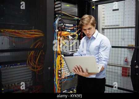 Modern Network Engineer Stock Photo: 159840653 - Alamy