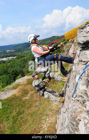 Maj. John Cline was promoted to the rank of lieutenant colonel during a ...