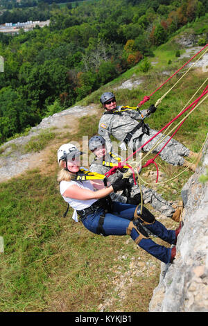 Maj. John Cline was promoted to the rank of lieutenant colonel during a ...