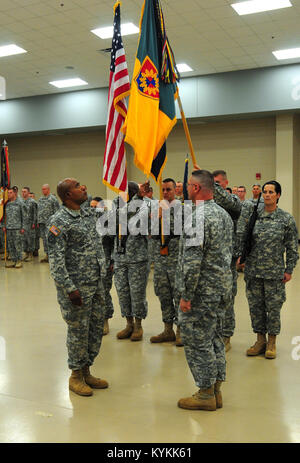 The 149th Maneuver Enhancement Brigade conducted an uncasing ceremony ...