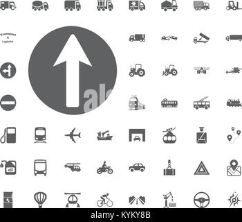 Set of traffic sign icons Stock Vector Image & Art - Alamy