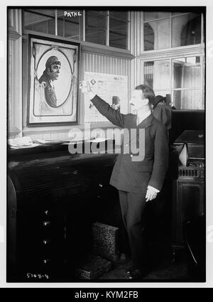 A historic photograph from the Pathe collection, depicting scenes ...